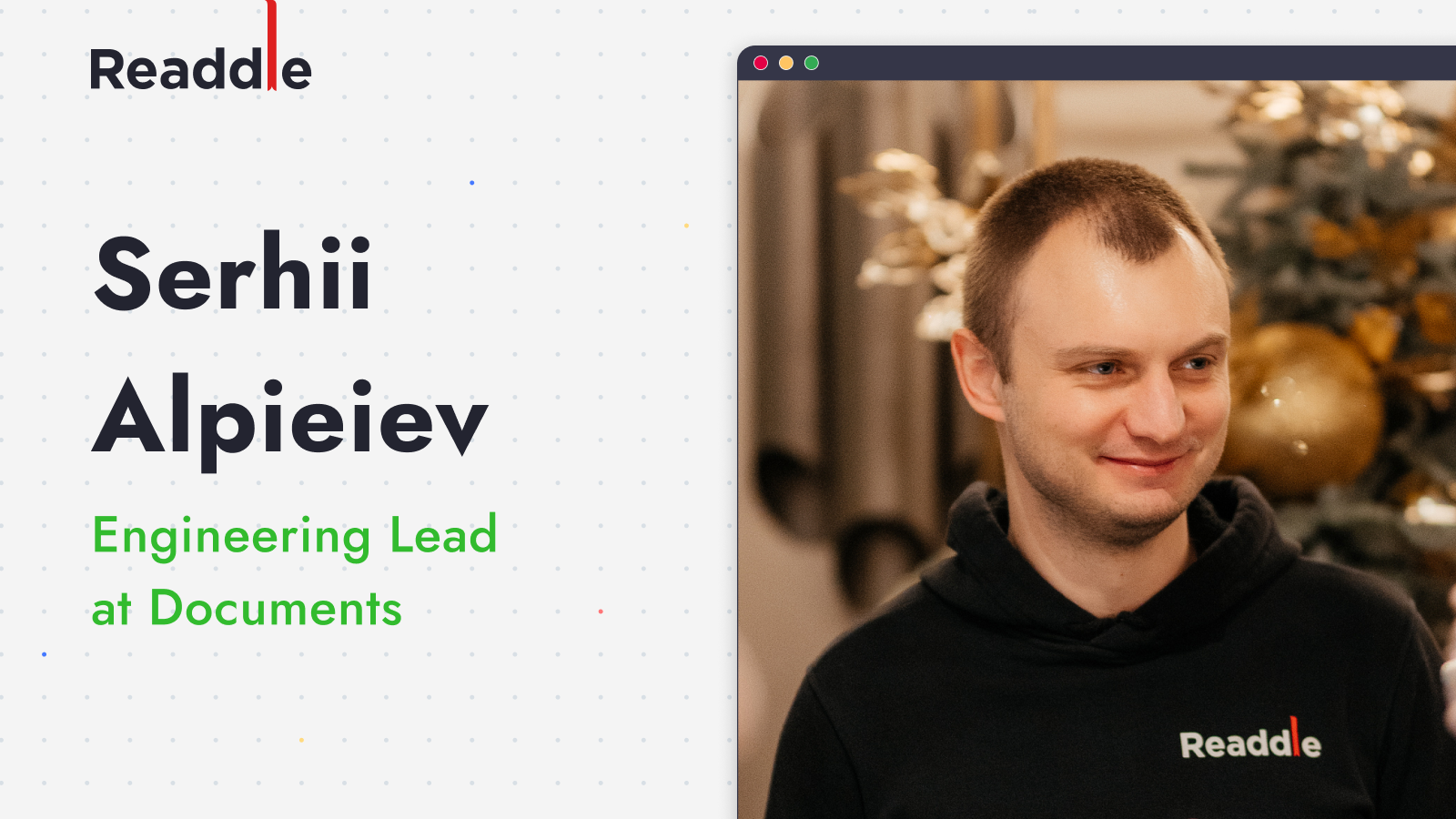 Sehii Alpieiev on his journey with Readdle and leading Documents ...