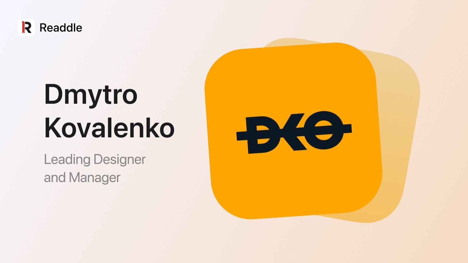 Dmytro Kovalenko on his career journey and building an all-in-one in-house design team